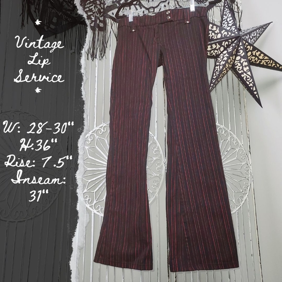 Lip Service | Pants & Jumpsuits | Vintage Lip Service Striped Pants ...